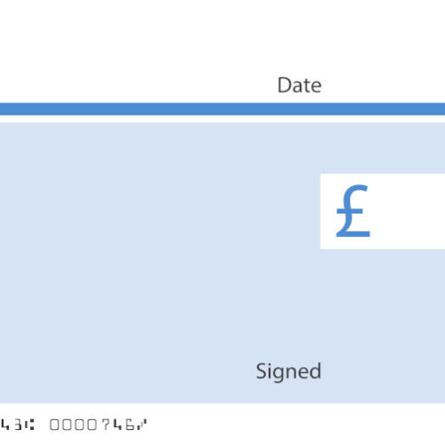 Single or Reuseable Jumbo Cheques | Novelty, Mega & Big Cheques